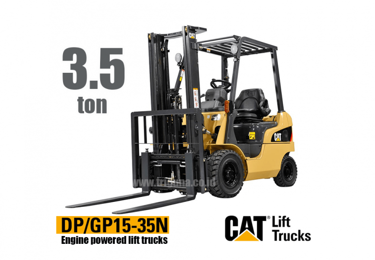 Jual Forklift Caterpillar 3.5 ton - PT. Triguna Karya Nusantara