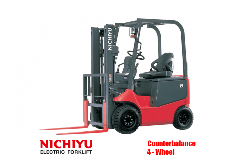 Forklift Nichiyu Electric Four Wheel - PT. Triguna Karya Nusantara
