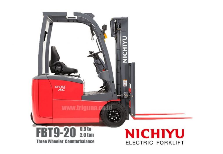 Jual Forklift Nichiyu 1.8 ton Three Wheel - FBT18P | Call 0877 7646 3445